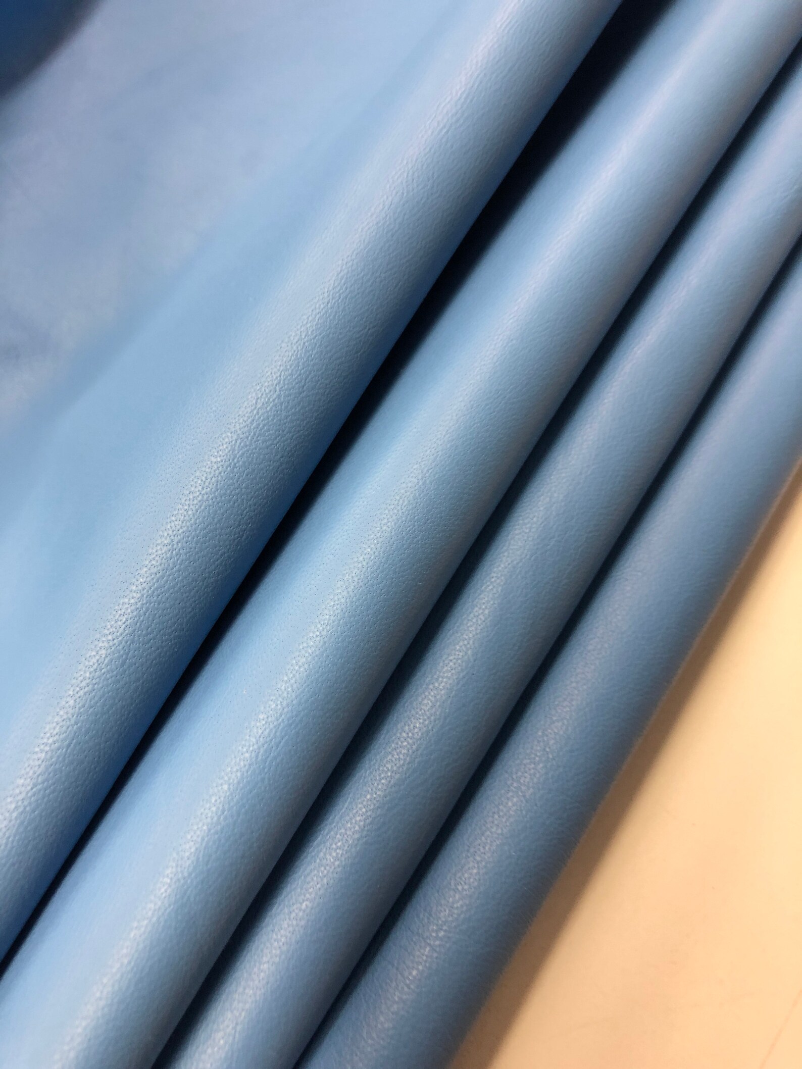 BEAUTIFUL LEATHER /SKY Blue Nappa Lamb Skins/blue Lambskin - Etsy