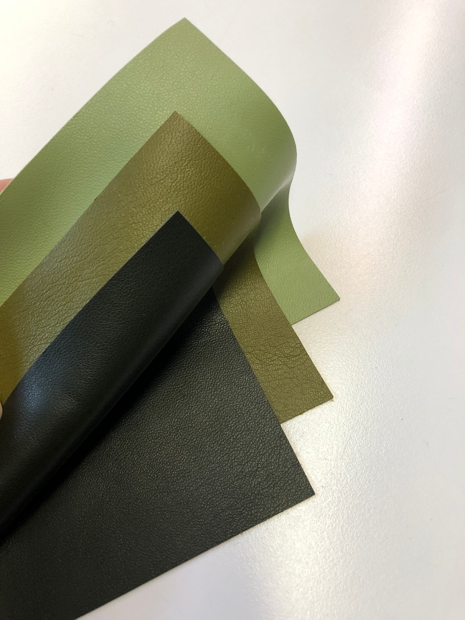 LEATHER GREEN 8x10 Jade Green Leather Sheet - Etsy