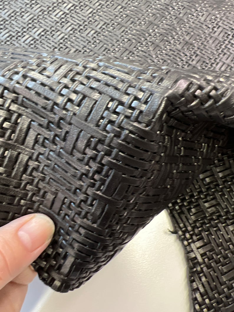LEATHER Basketweave Embossed Leather, LEATHER, BASKETWEAVE, Weave ...