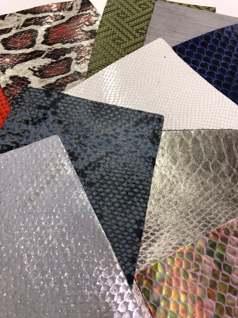 Leather Mystery/sample Pack/diy Crafting Pack/ Pack of 20 | Etsy