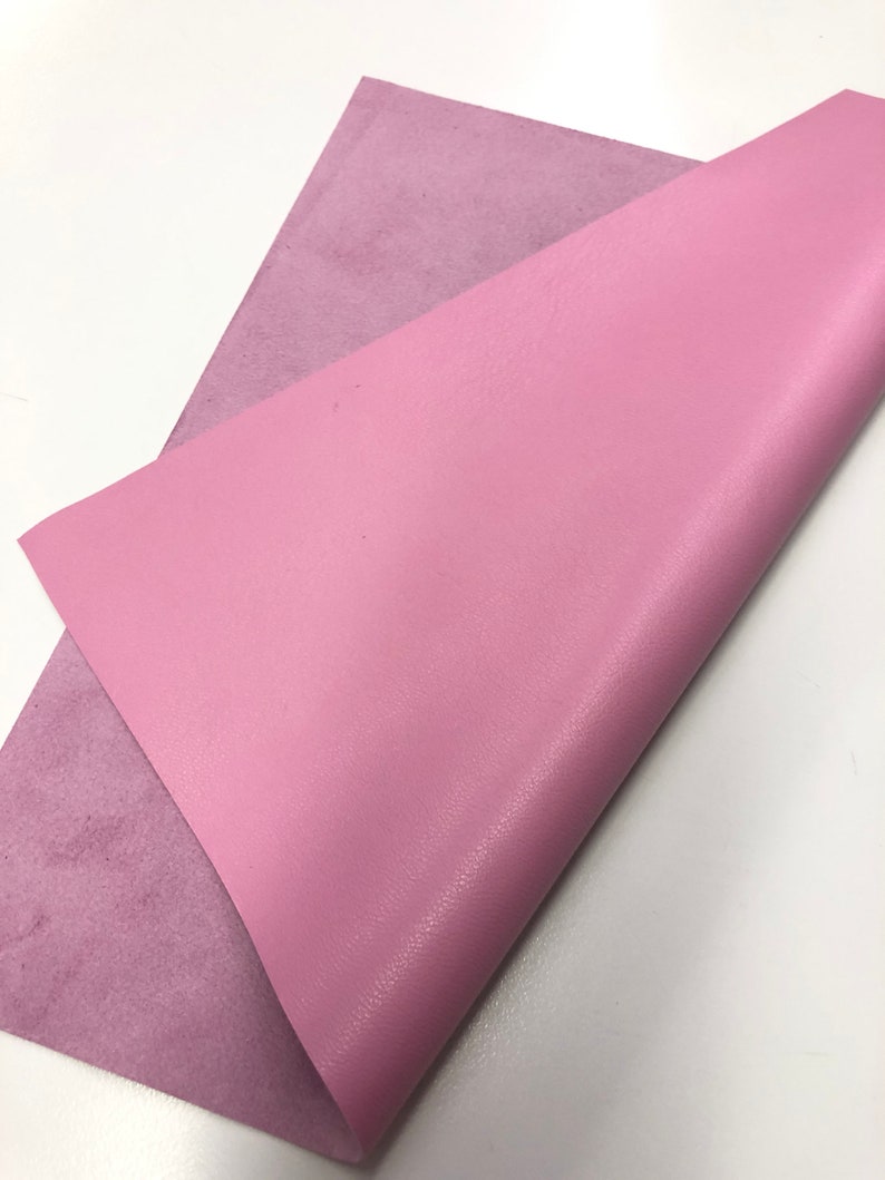 LEATHER 8x10 Pink Passion LEATHER Leather Sheet Leather - Etsy