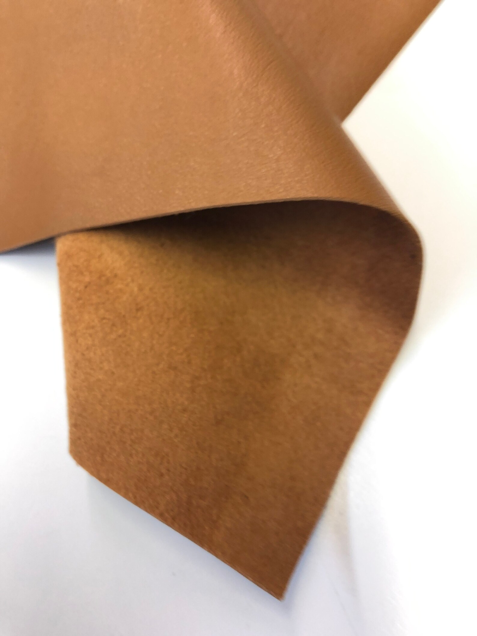 Dark Tan LEATHER Brown LEATHER Hide, 0.6mm, Brown Leather Sheet, Brown ...