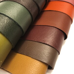 LEATHER EARTHTONE Genuine LEATHER Sheets, "superb M 7005" Over 100 ...