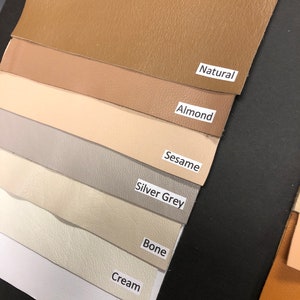 NATURAL EARTHTONE GENUINE Leather Superb Lambskin,leather Sheet ...