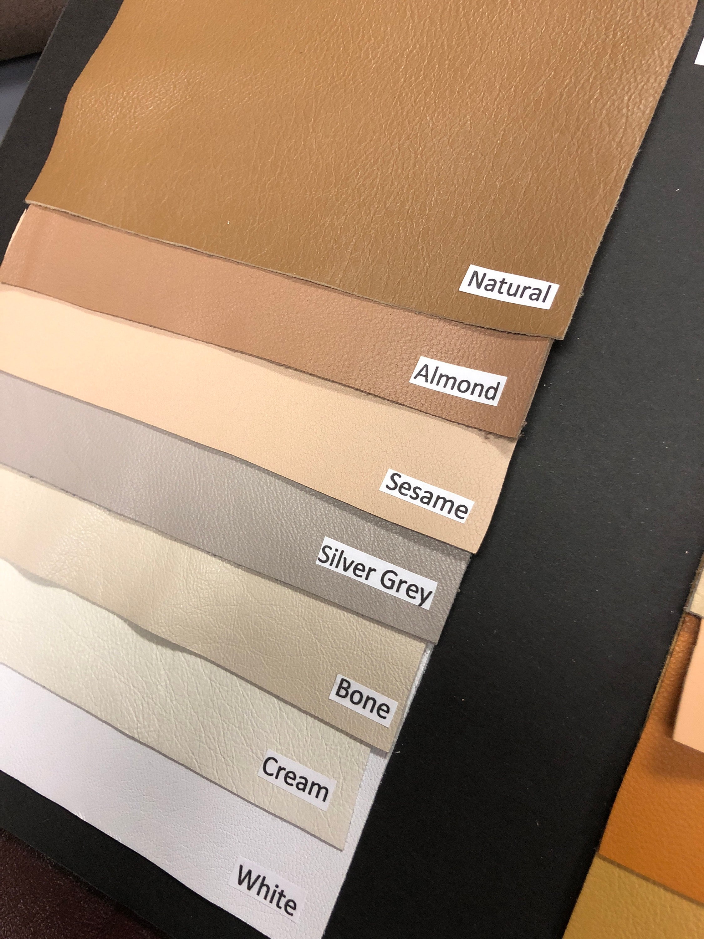 NATURAL EARTHTONE GENUINE Leather Superb Lambskin,leather Sheet ...