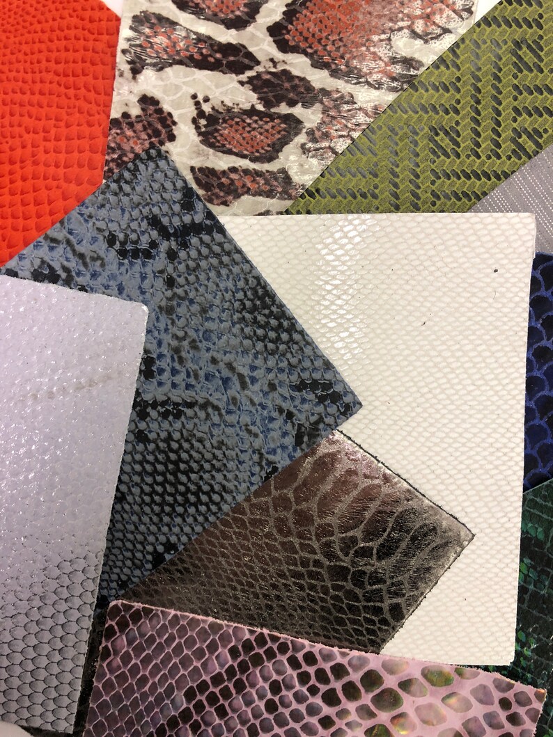 Leather Mystery/sample Pack/diy Crafting Pack/ Pack of 20 | Etsy