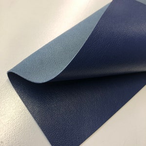 Blue LEATHER 8"x10" Midnight Blue LEATHER, Blue Leather Sheet, Navy ...