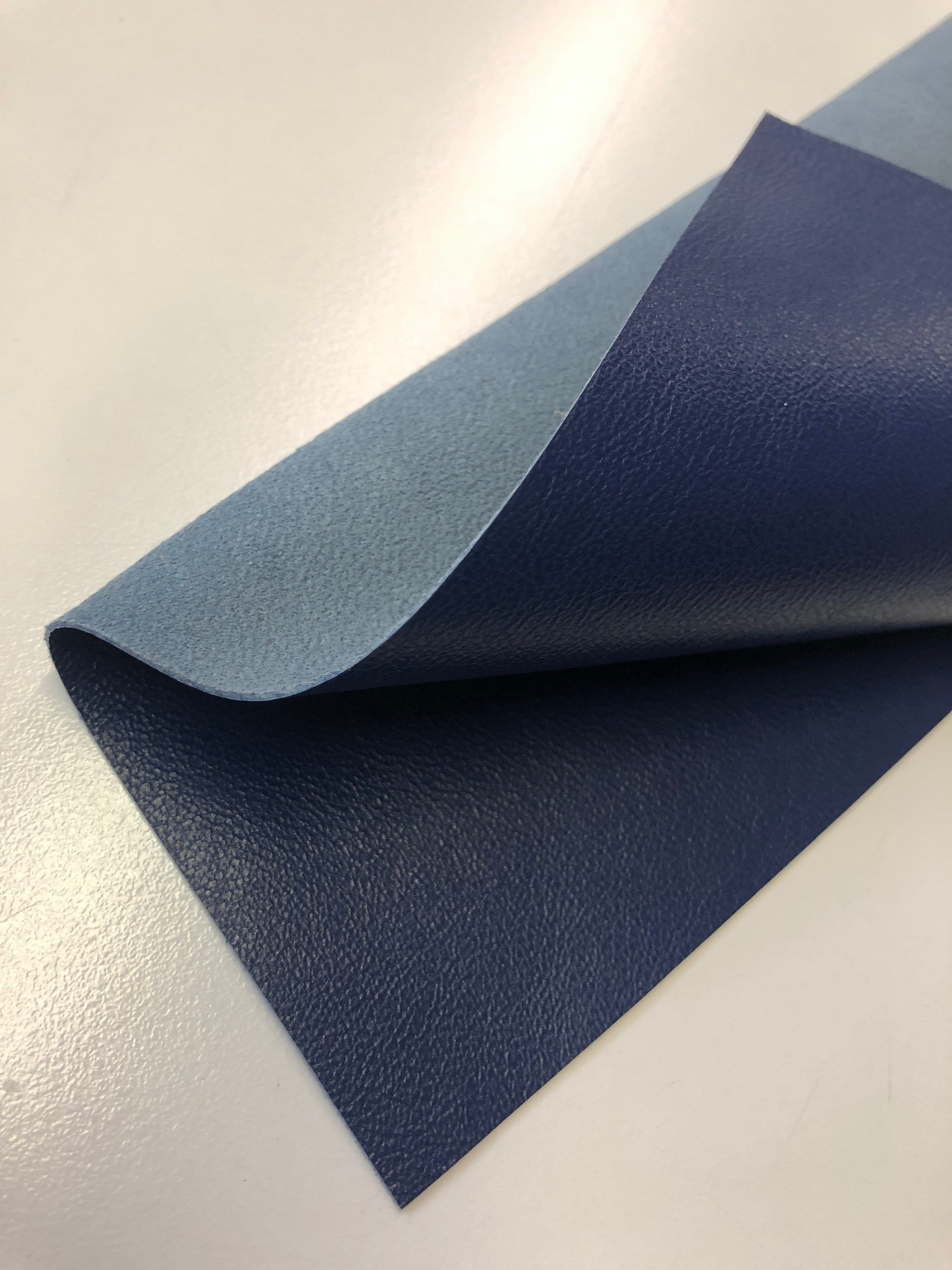 Blue LEATHER 8"x10" Midnight Blue LEATHER, Blue Leather Sheet, Navy ...