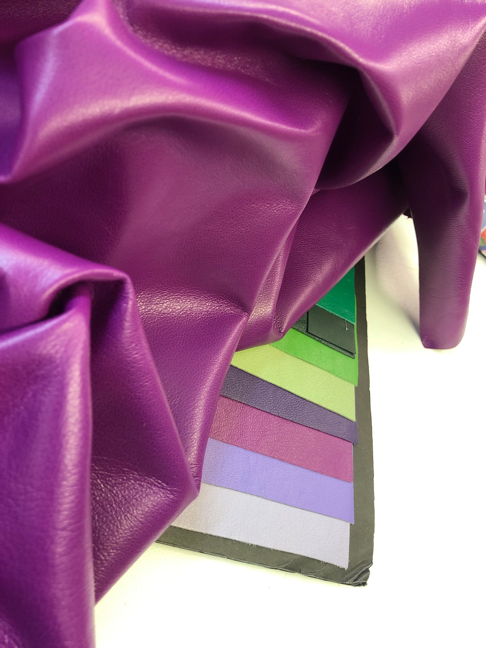 Leather 12"x24" PURPLE PASSION SUPERB Leather, Genuine Leather, High ...