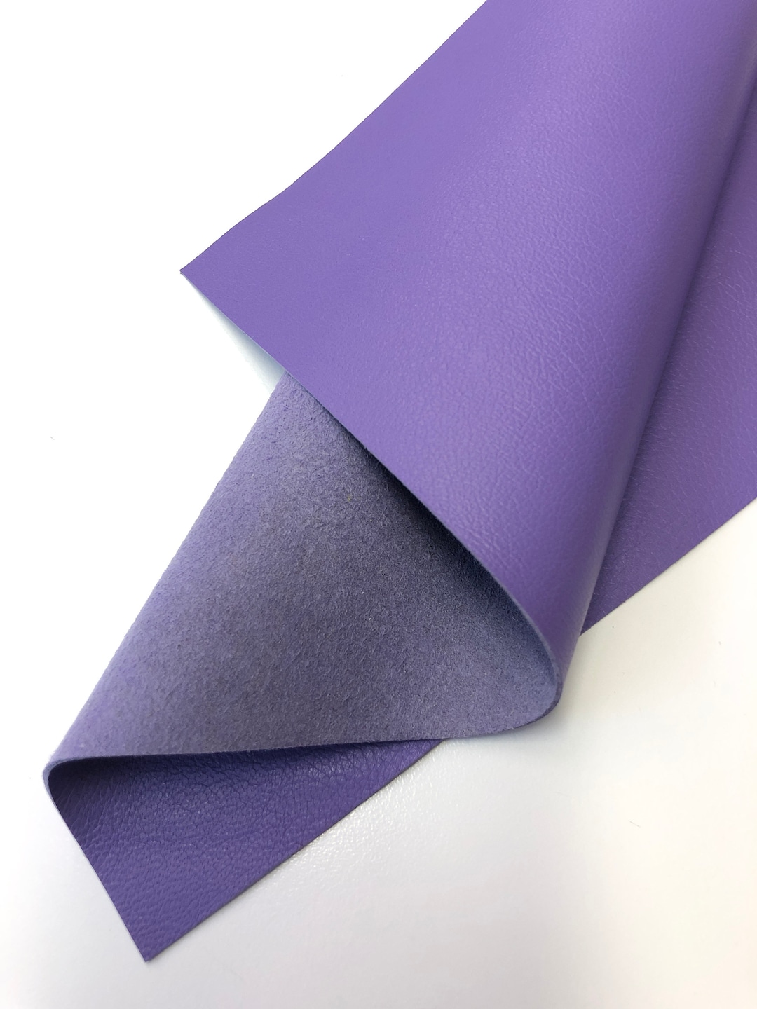 LEATHER 18"x20" Lilac LEATHER, Purple Leather Sheet, Light Purple ...