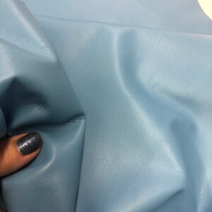 LEATHER SKY BLUE , Choose Your Size, Leather Sheet, Ask for Your Size ...