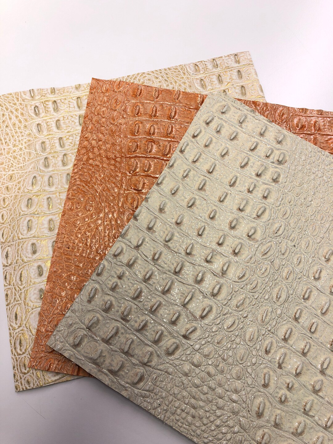 SHINY and GLITTER LEATHER Crafting Leather Sets Choose Your Color Size ...