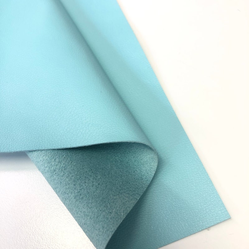 Light Blue Leather - Etsy