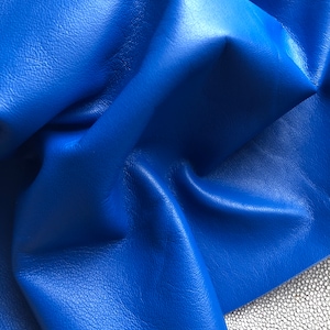 LEATHER ROYAL BLUE, Soft Supple Genuine Leather,leather Sheet,leather ...