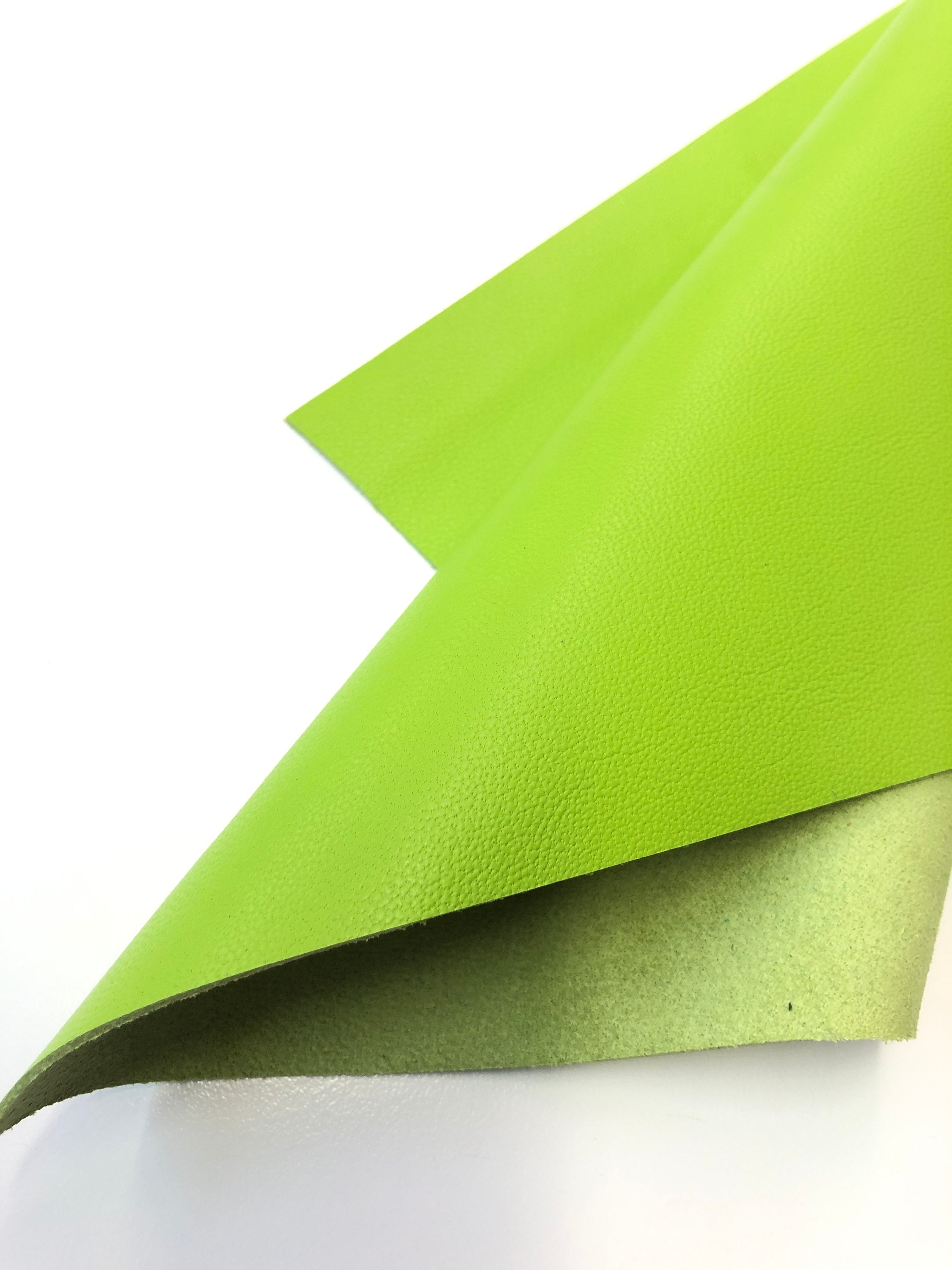 LEATHER Neon Green LEATHER Leather Sheet Leather - Etsy