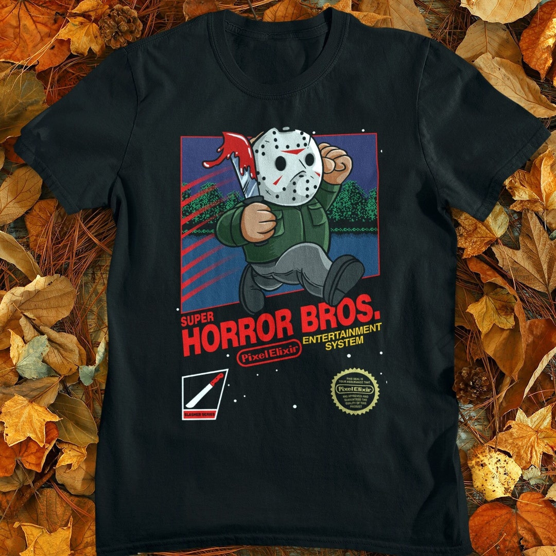Super Horror Bros. Slasher (original Colors) Adult Tee - Etsy