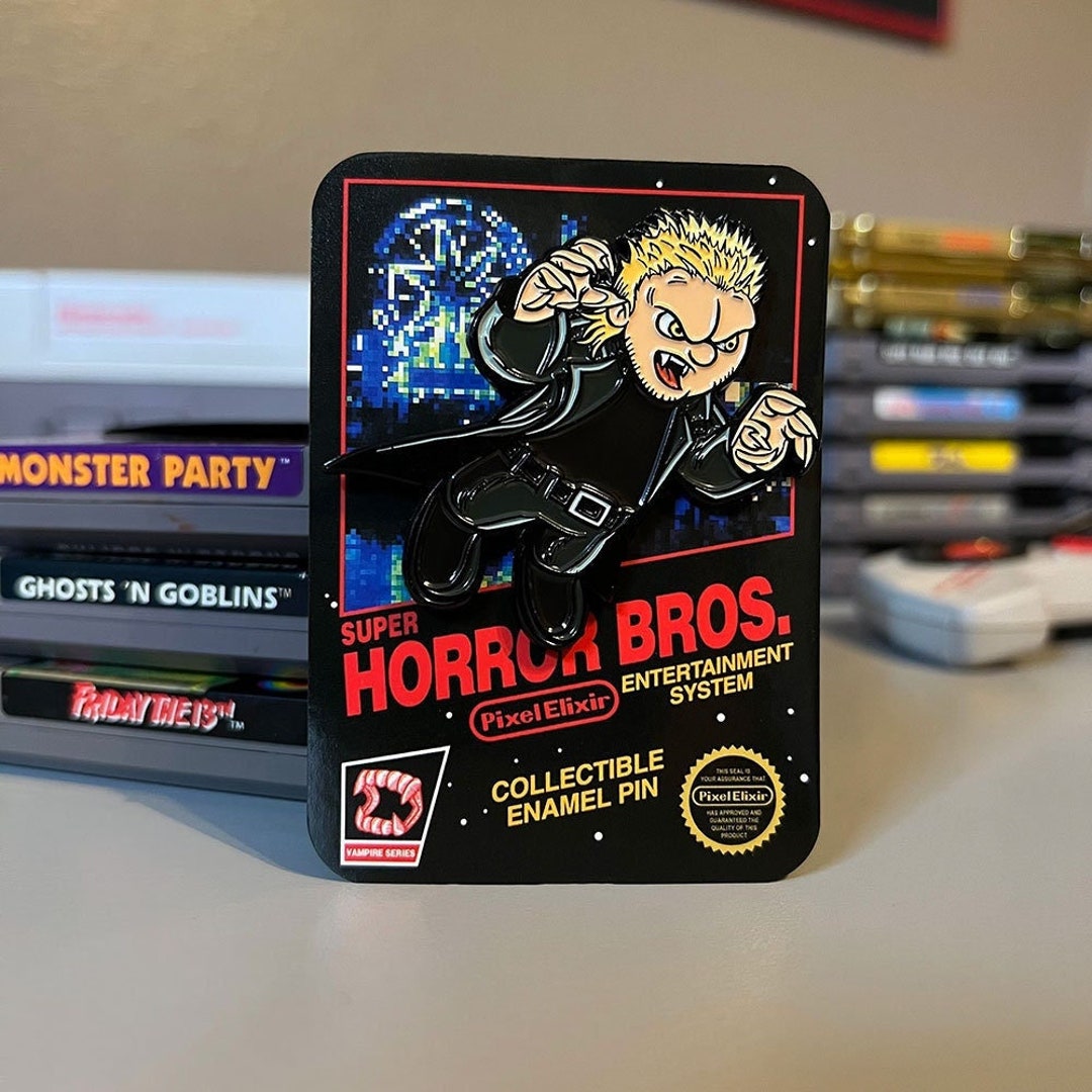 Super Horror Bros. Santa Carla Retro Horror Enamel Pin - Etsy