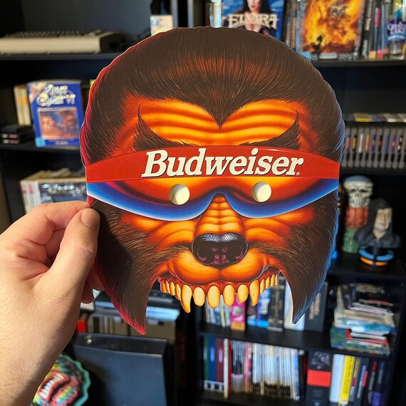 Vintage 1994 Budweiser Monster Masks - Gem