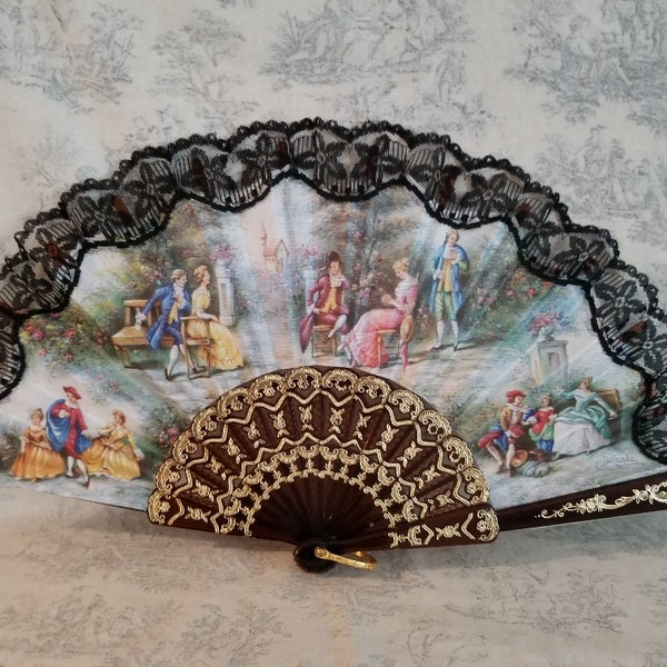 Lace Fan - Etsy