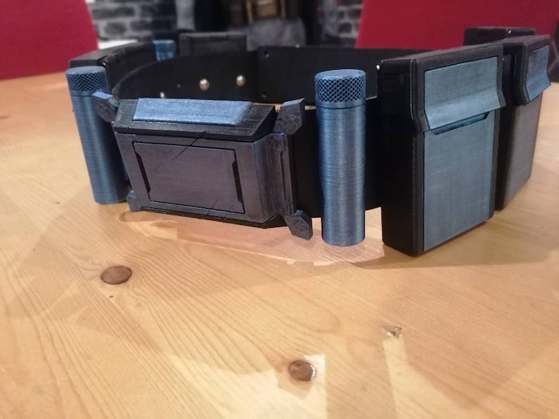Nightwing DOJ Style Utility Belt | Etsy UK
