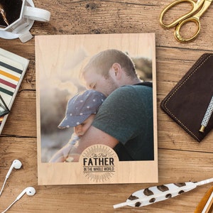 Father Daughter Personalized Dad Frames Fathers Day Gift From Wife New ...