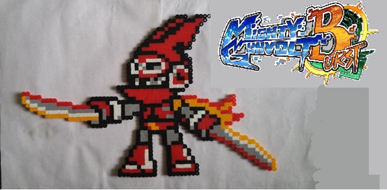 Mighty gunvolt burst sprites - mazht