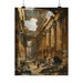 Greek Temple Interior Matte Vertical Poster, Ancient Greece Wall Art ...