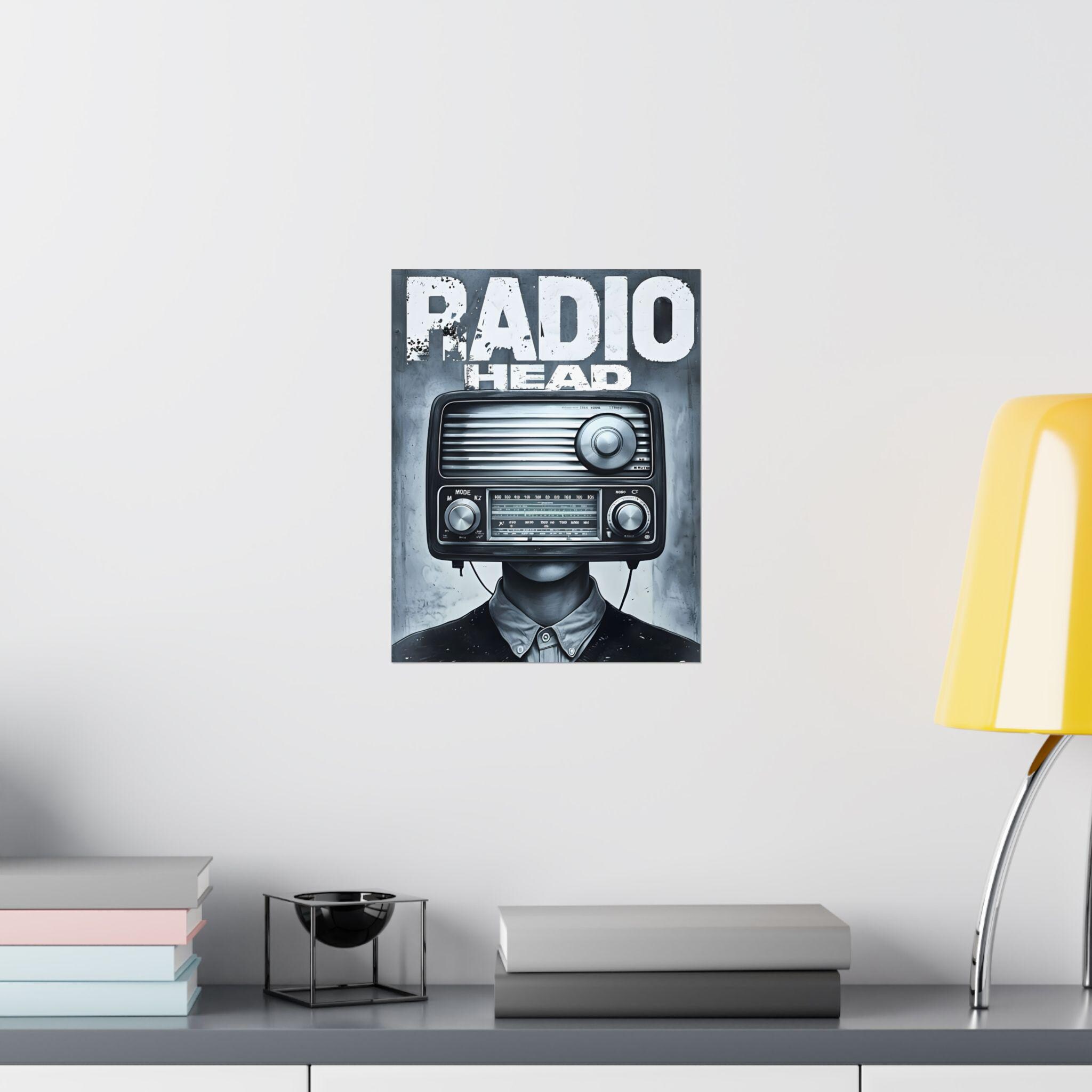Futuristic Radiohead Fan Art Print, Matte Prints, Music Lover Gift ...
