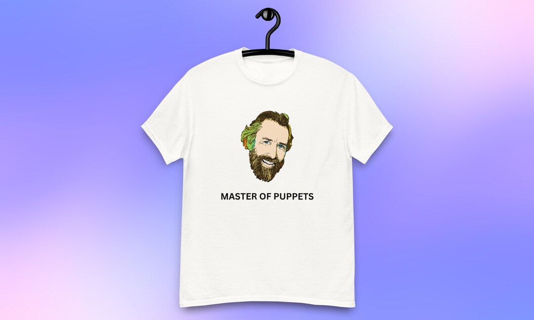 Master of Puppets Classic Tee - Etsy