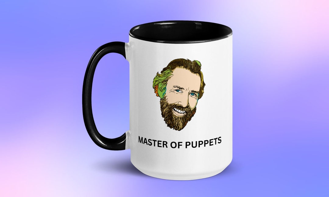 Master of Puppets Mug - Etsy