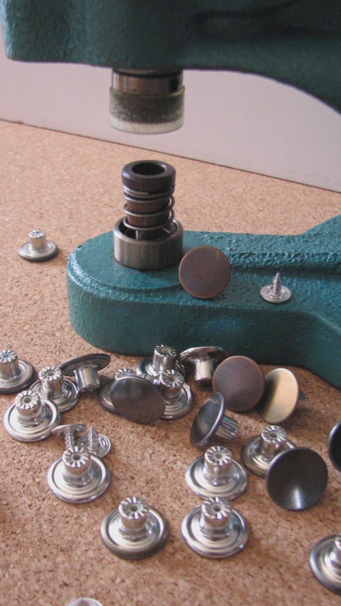 Button Stud Jean Rivet Die Mold for Hand Press Machine Setter + Qty. 20 ...
