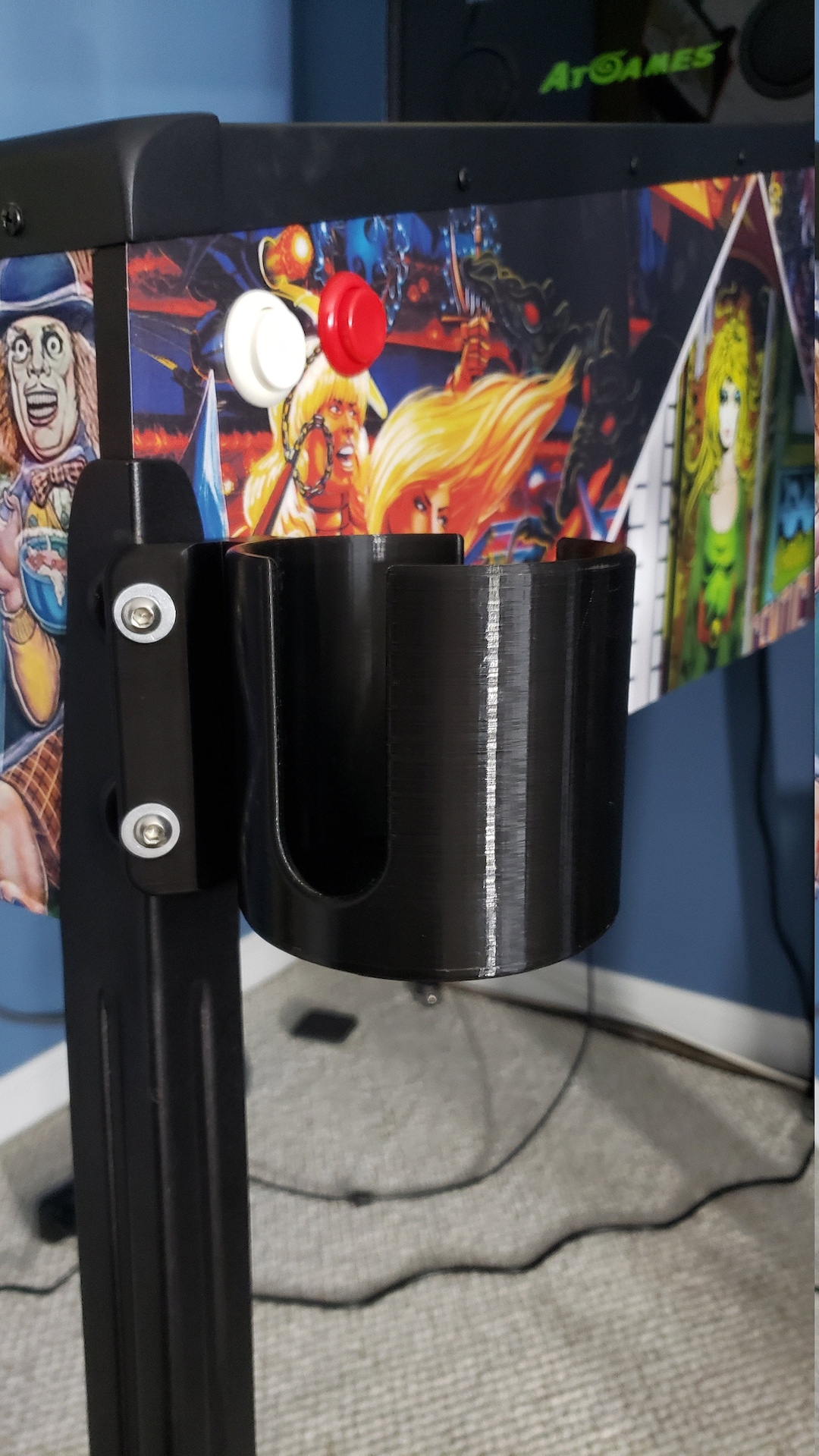 Pinball Cup Drink Beer Holder Arcade1up Atgames Virtual - Etsy Canada