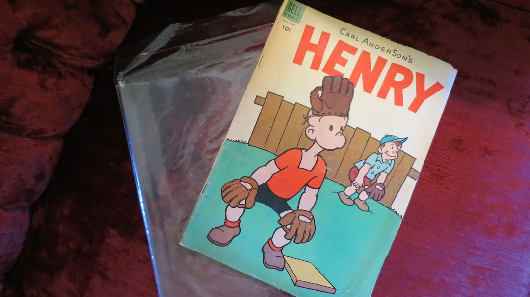 Vintage Carl Anderson's Henry Comic Book May-june Vol 1 No 37 1954 GD/VG - Etsy