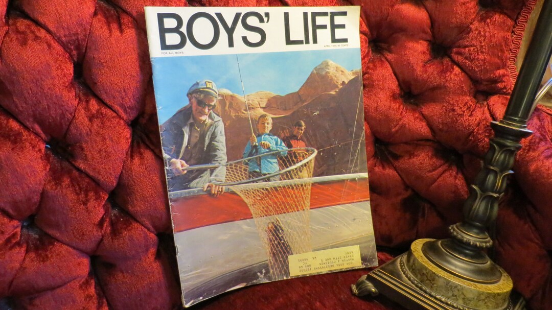 Vintage Boys' Life Boy Scout Magazine April 1971 - Etsy