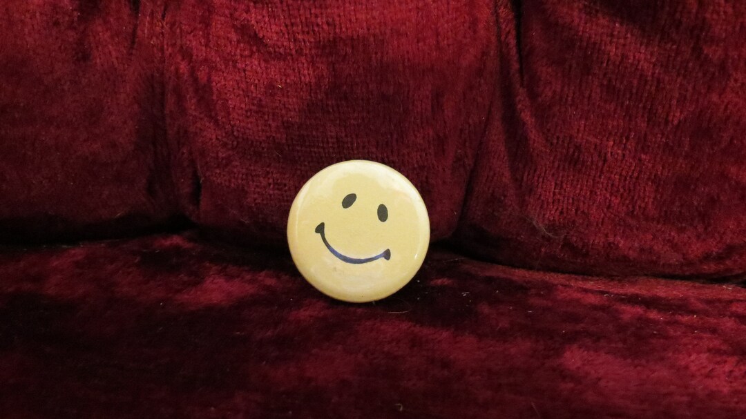 Vintage Smiley Face Button Circa 1960s - Etsy