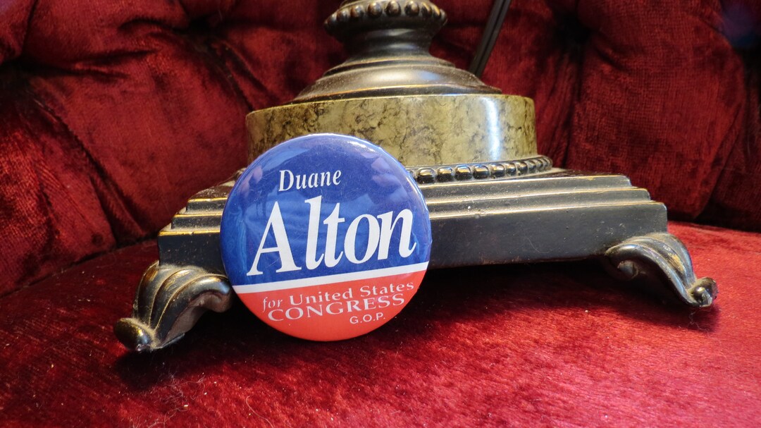 Vintage Duane Alton Congress Campaign Button Circa 1970s - Etsy