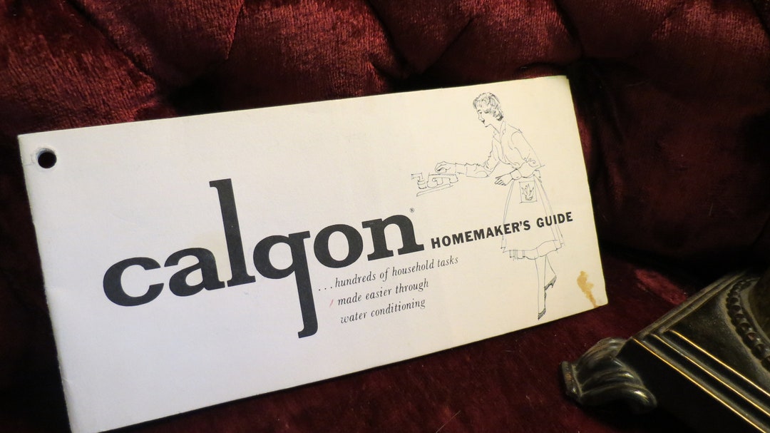 Vintage Calgon 1959 Homemaker's Guide Booklet Complete - Etsy