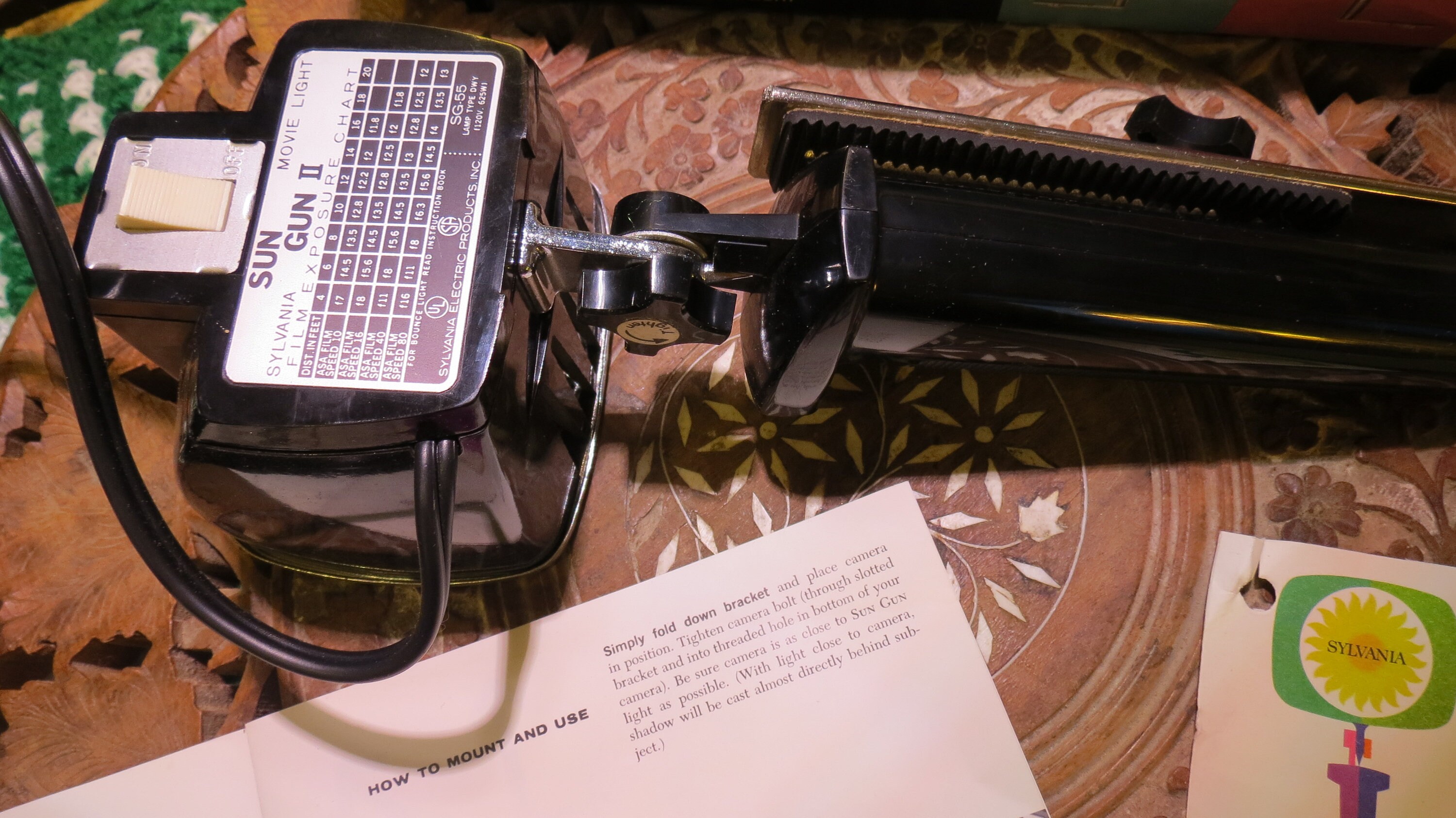 Vintage Sylvania Sun Gun II Movie Light Model SG-55 Circa 1962 - Etsy