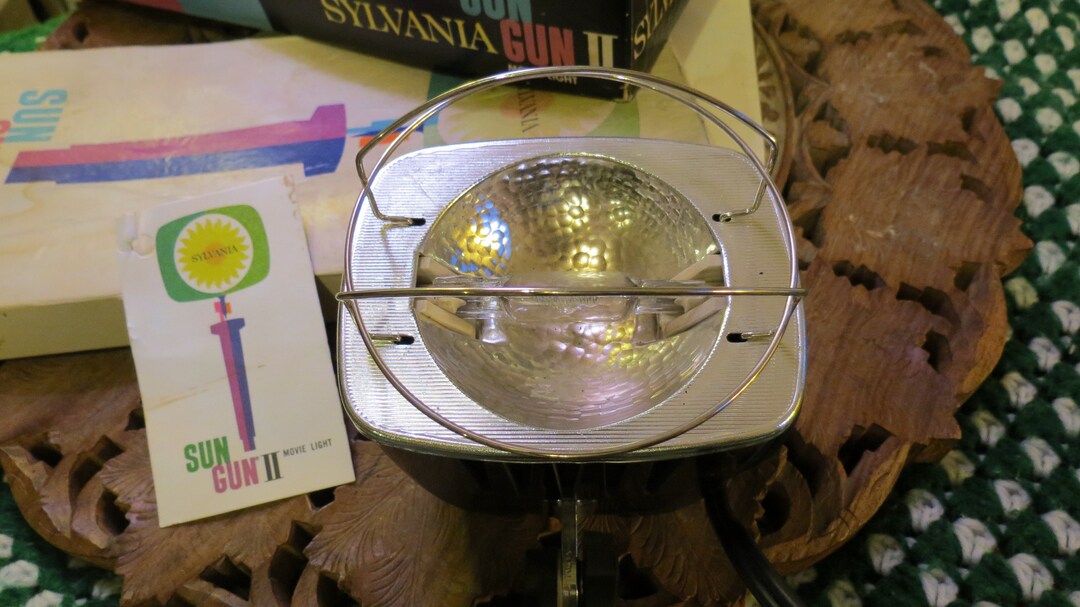 Vintage Sylvania Sun Gun II Movie Light Model SG-55 Circa 1962 W ...