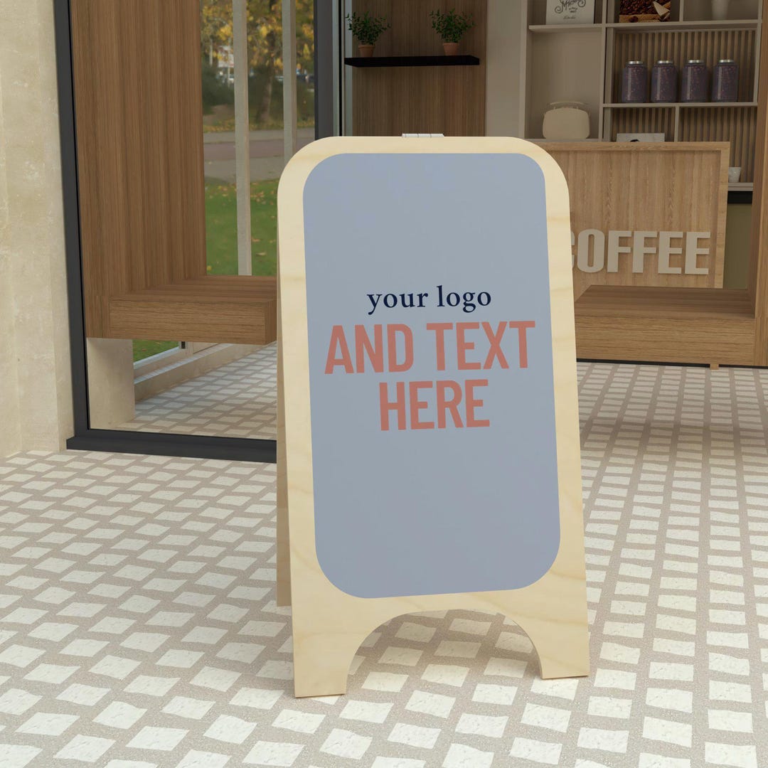 Easel Stand, Easel, A Frame Signs | Business Signs Custom, Sandwich ...