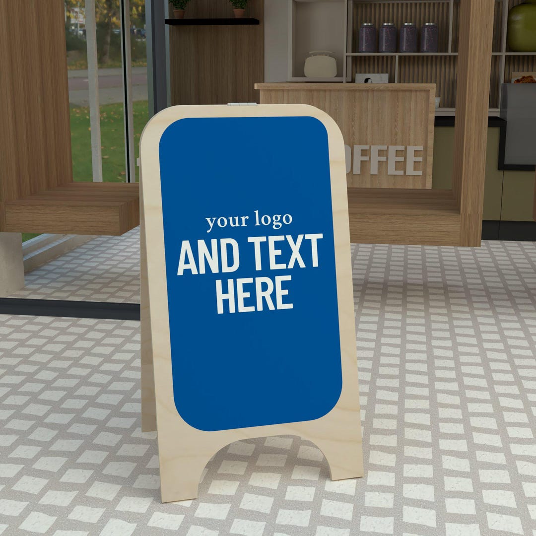 Sandwich Board Sign, Foldable Sandwich Board Sign | A Frame Signs ...