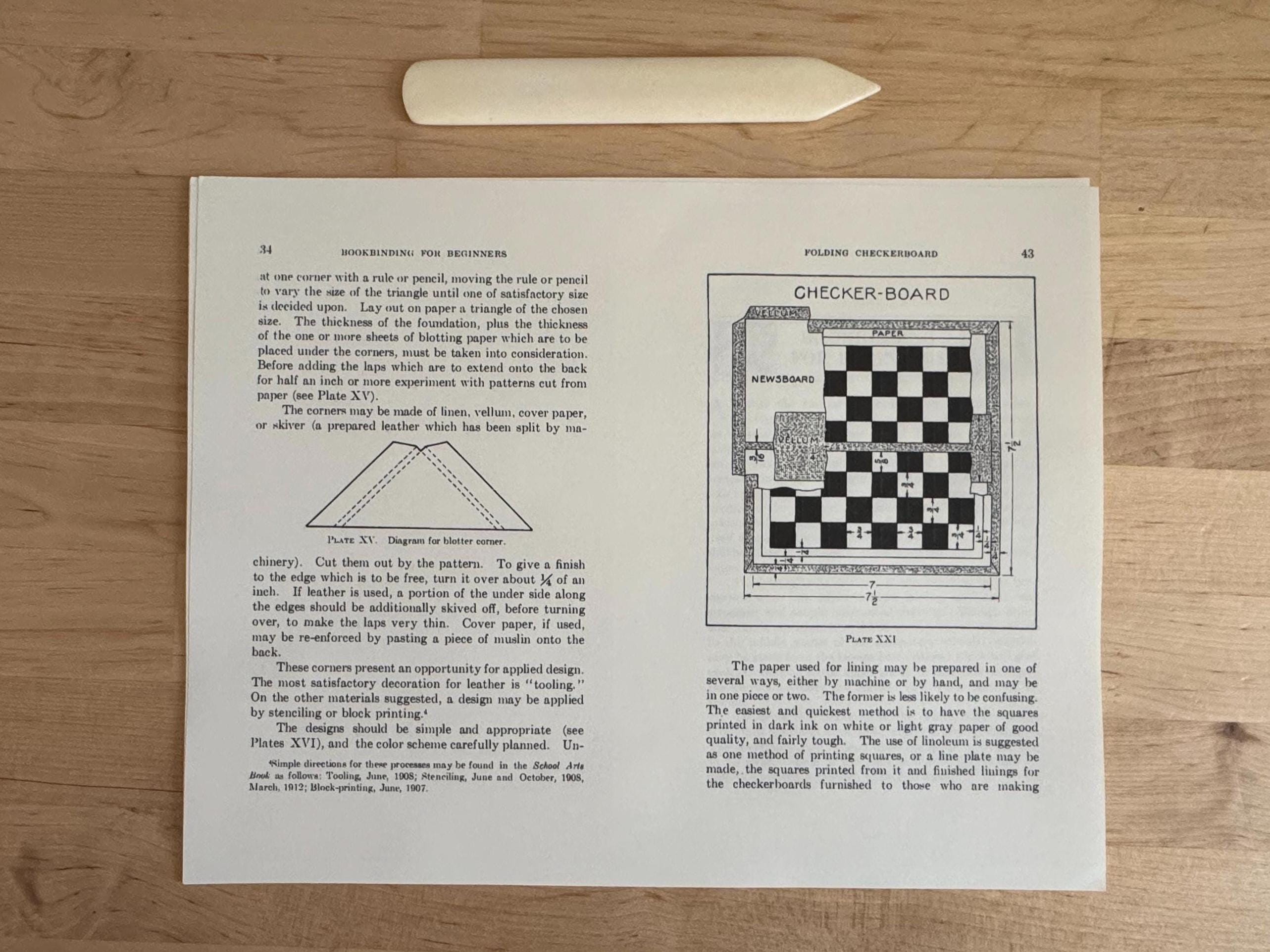 Bookbinding for Beginners Printable Typeset - Etsy