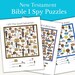 Printable I Spy Seek and Find Bible Puzzle Book: New Testament - Etsy