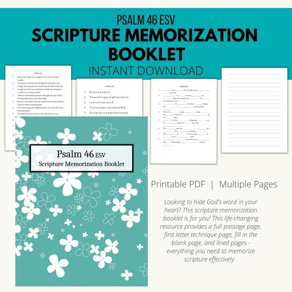 Memorize Scripture - Etsy