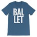 Ballet Large Text Ballet Dance Ballerina Dancer White - Etsy