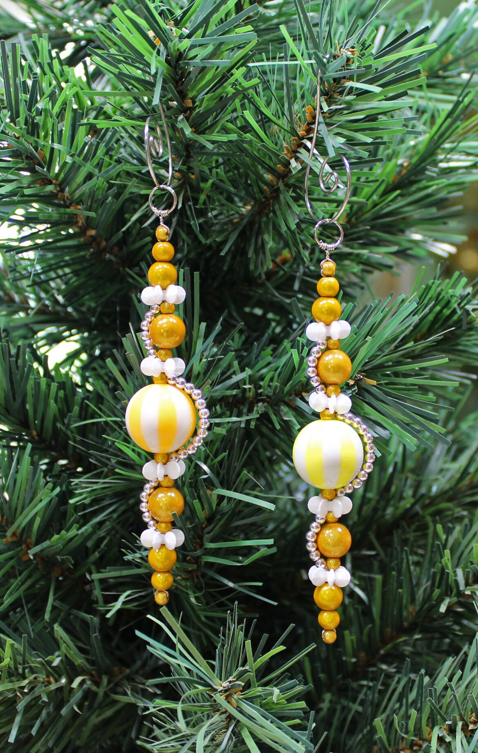 Circus Ball Icicle Ornament - Etsy