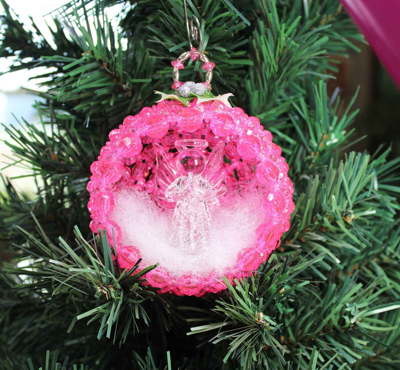 Scenes of Christmas Large Glass Crystal Angel - Etsy