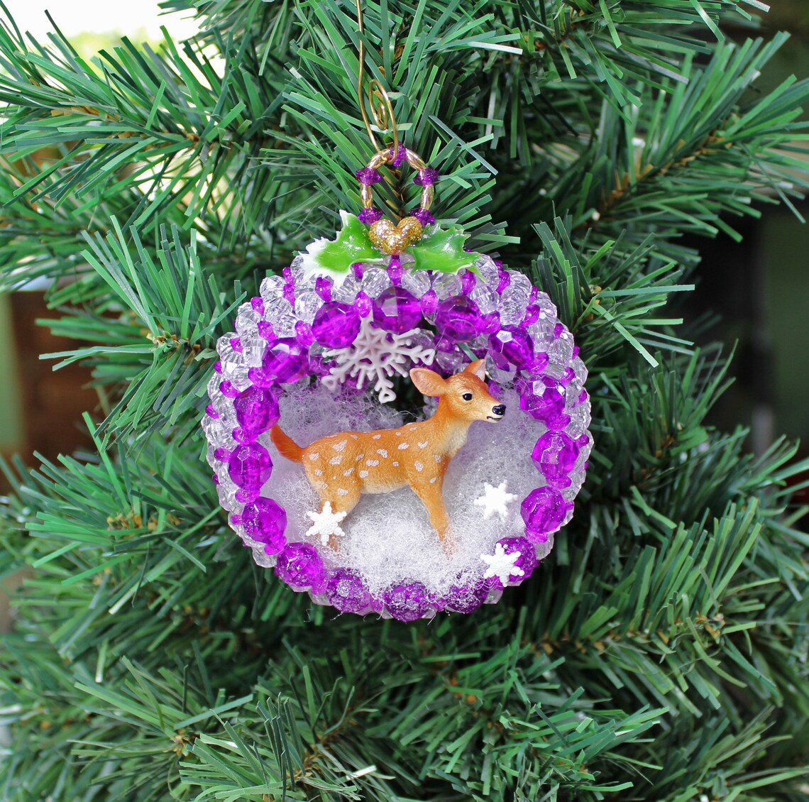 Scenes of Christmas Large Deer - Etsy