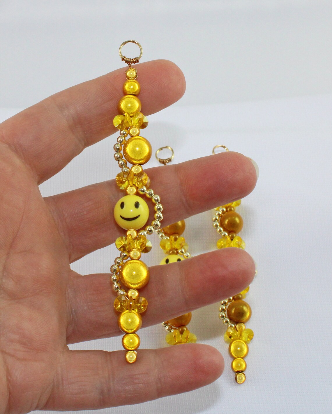 Smiley Face Icicle Ornament - Etsy