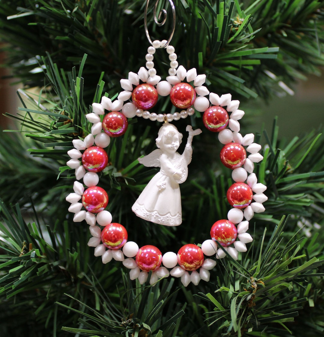 Krans met Engel Wit Accent - Etsy Nederland